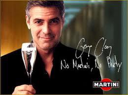 George Clooney, Martini - Celebrity brand endorsement